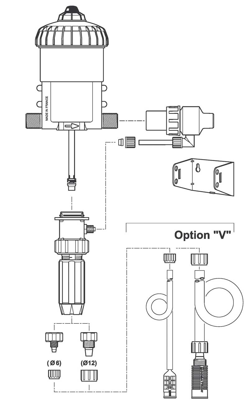 Dosatron spare parts | ANDO Technik